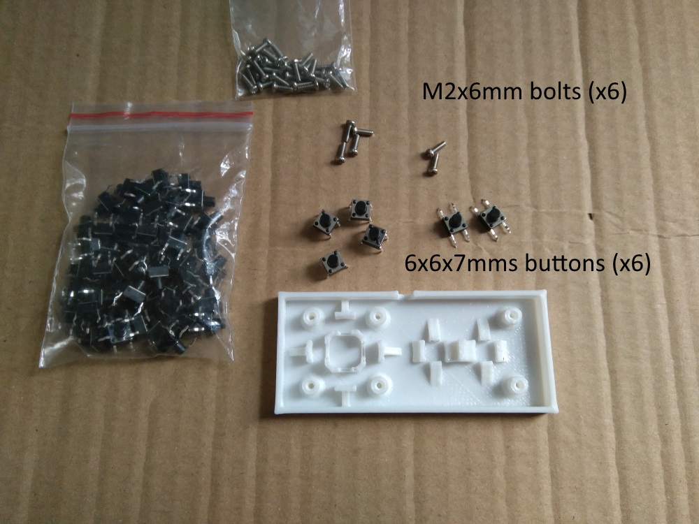 Mini arcade controller by Fernando Jerez | Download free STL model ...