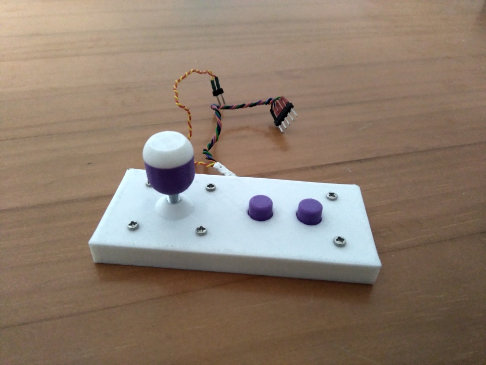 Mini arcade controller by Fernando Jerez | Download free STL model ...