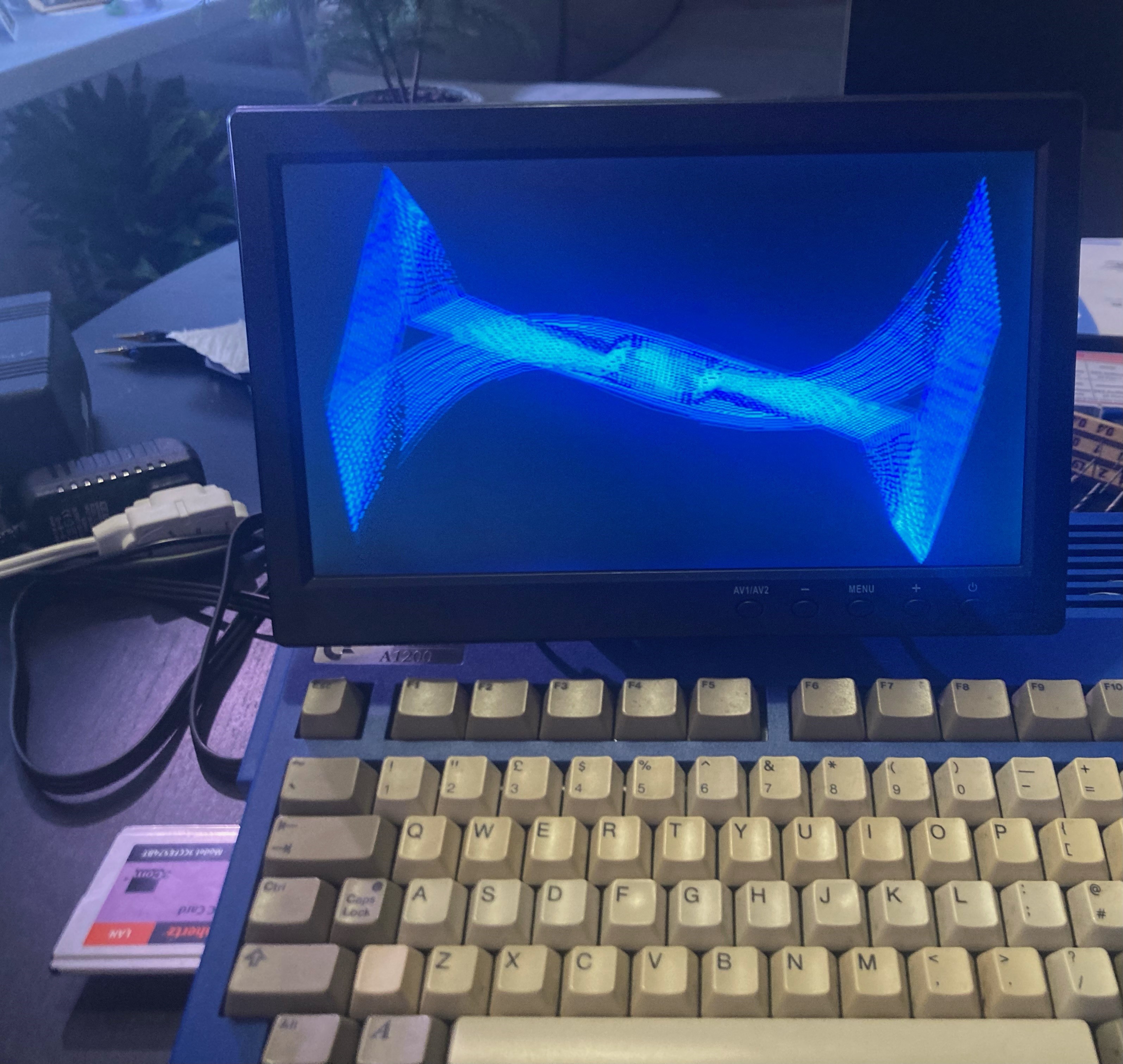 amiga 1200 10" LCD mount by vogon | Download free STL model ...
