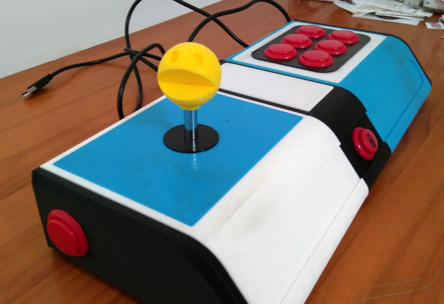 Arcade Controller BIG case by Fernando Jerez | Download free STL model ...