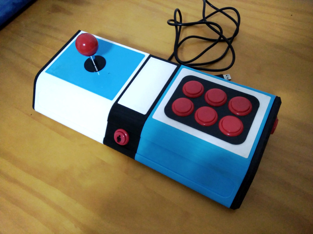 Arcade Controller BIG case by Fernando Jerez | Download free STL model ...