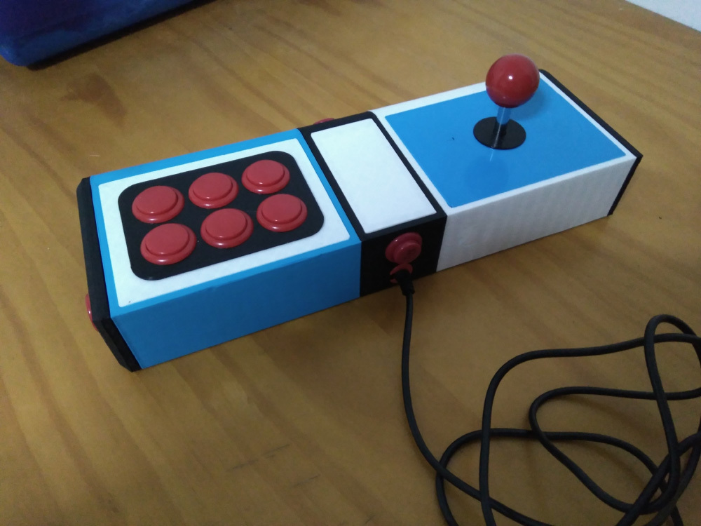 Arcade Controller BIG case by Fernando Jerez | Download free STL model ...