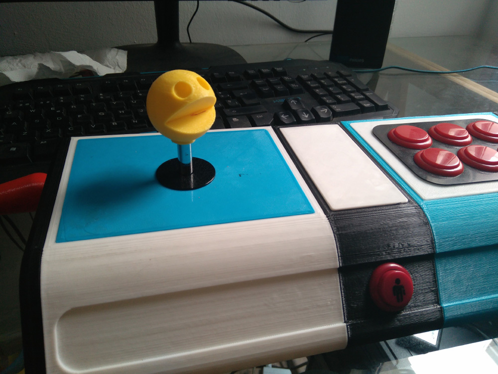 Arcade Controller BIG case by Fernando Jerez | Download free STL model ...