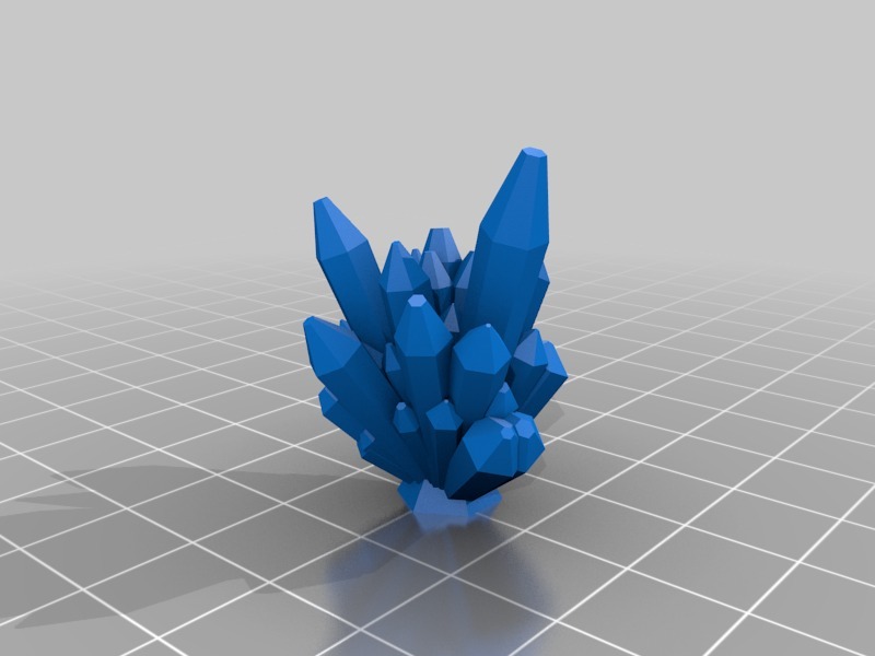Random Crystal Generator by Fernando Jerez | Download free STL model ...