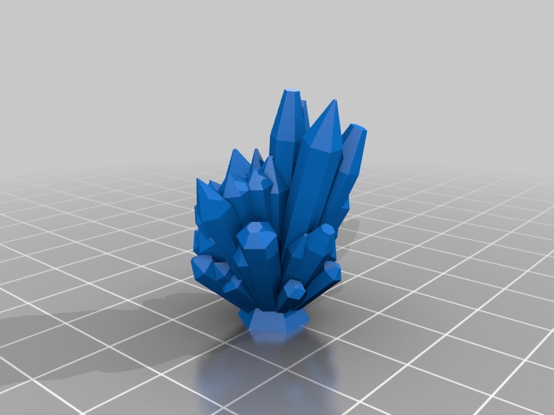 Random Crystal Generator by Fernando Jerez | Download free STL model ...