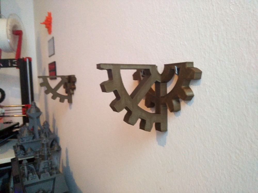Steampunk Shelf Bracket by Fernando Jerez | Download free STL model ...