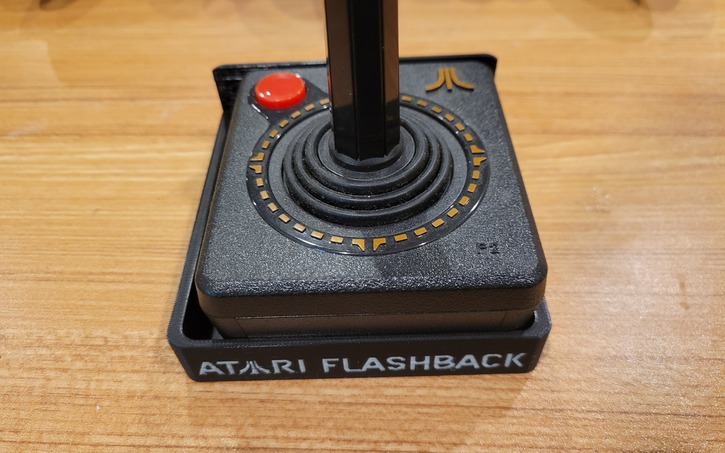 Atari Flashback Joystick Wall Mount v1 by Shabubu | Download free STL model | Printables.com