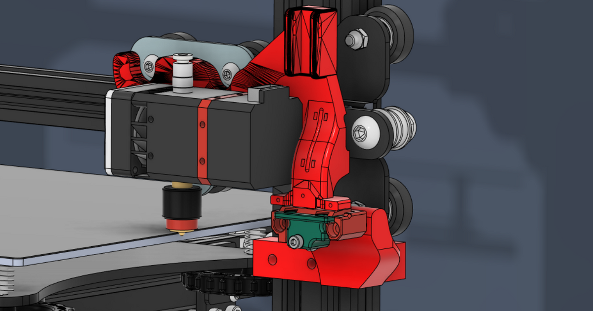 Biqu H2 Mount for Ender/Pro with Klicky NG Probe von Russell Deason ...