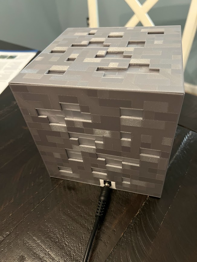 "8-Bit" Minecraft Ore Lamp Dig-Uno Base by DStrohm | Download free STL ...