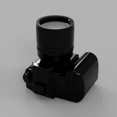 DSLR Business Card Holder by RedBaron | Download free STL model ...