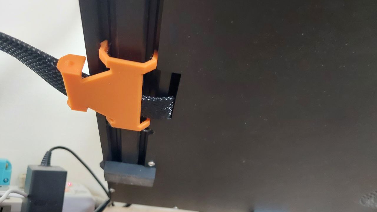 Ender 3 S1 Cable Chain printer clip-fixed by Invalid_Maus | Download ...