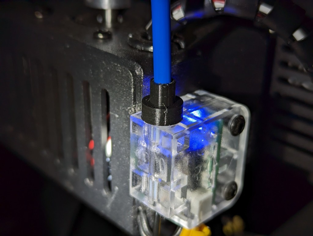 Kingroom Filament Sensor Tube Adapter by Charles Morris | Download free ...