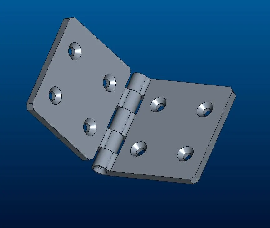Basic Hinge by Martin | Download free STL model | Printables.com
