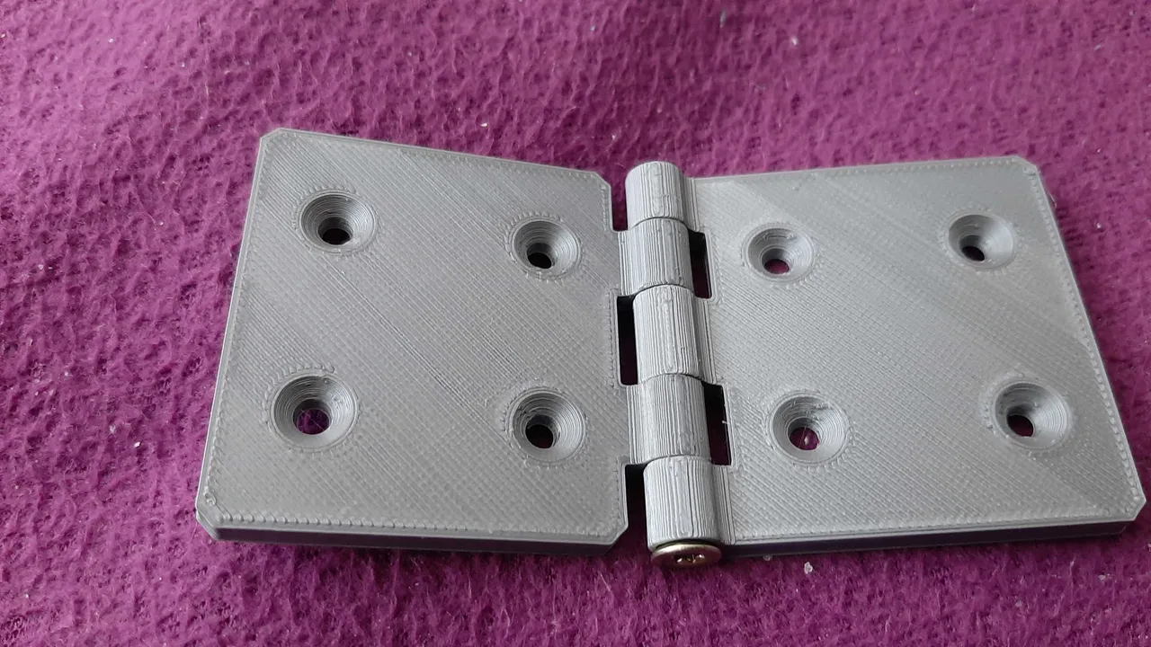 Basic Hinge by Martin | Download free STL model | Printables.com