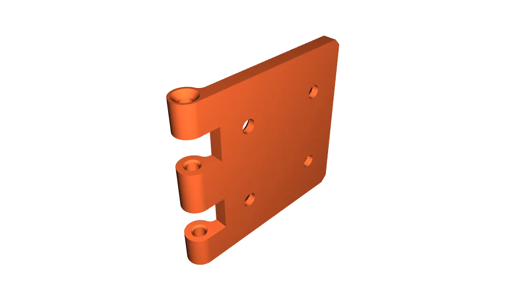 Basic Hinge by Martin | Download free STL model | Printables.com