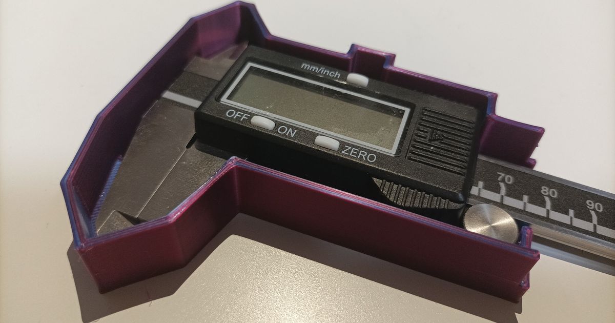 Caliper case by Michal_Vallo | Download free STL model | Printables.com