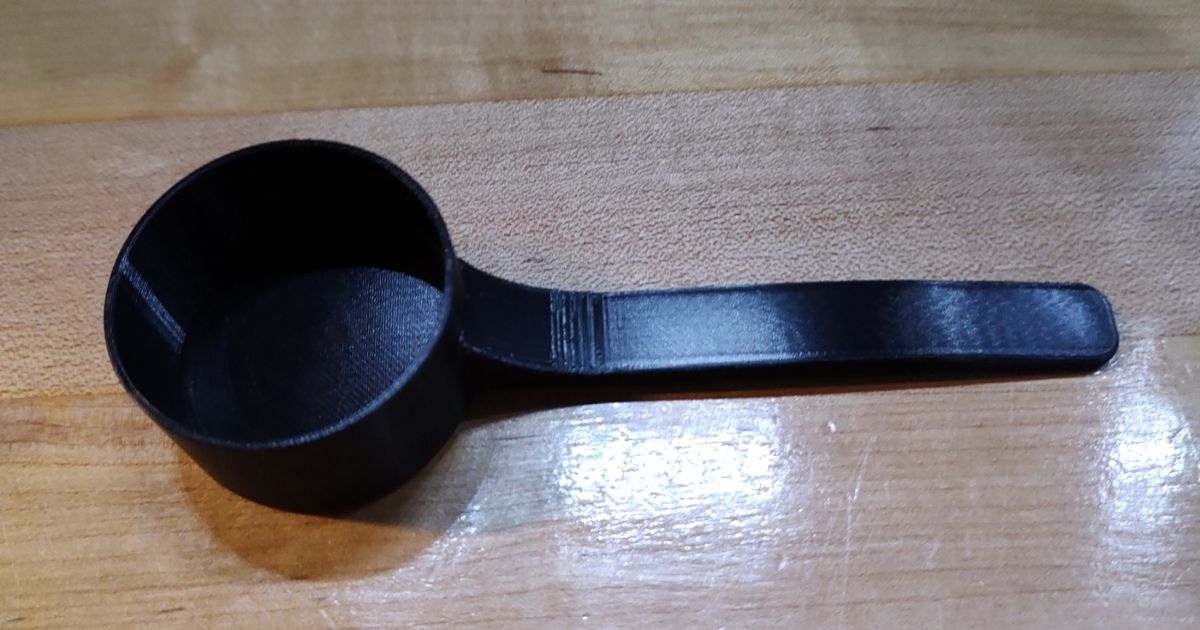 Parametric Coffee Spoon-FreeCAD by Dik Harrison | Download free STL ...