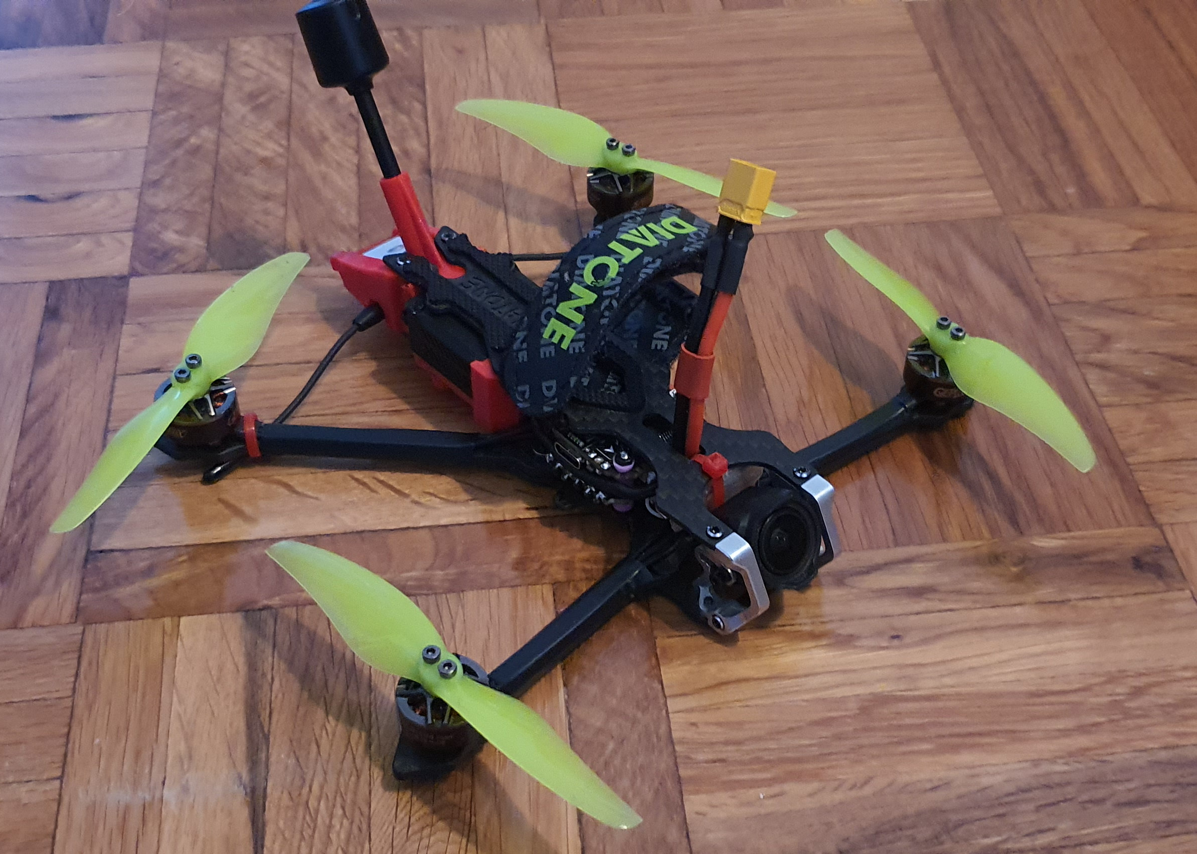 Diaton Roma F4LR DJI O3 holder + TBS nano RX holder by Uros Milost ...
