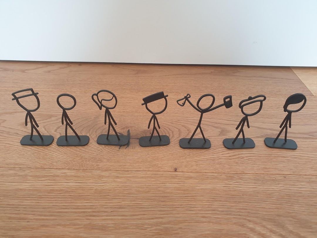xkcd characters by JohnOldman | Download free STL model | Printables.com