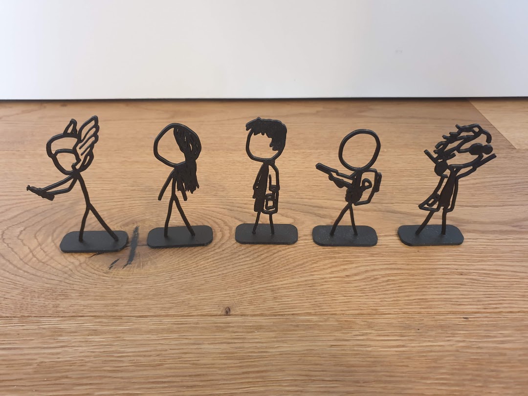 xkcd characters by JohnOldman | Download free STL model | Printables.com