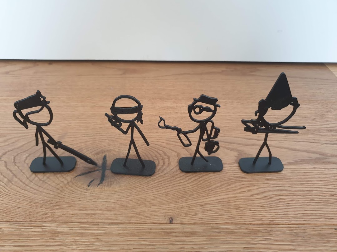 xkcd characters by JohnOldman | Download free STL model | Printables.com