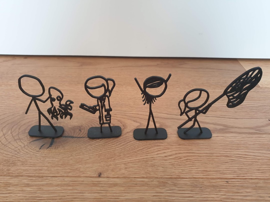 xkcd characters by JohnOldman | Download free STL model | Printables.com