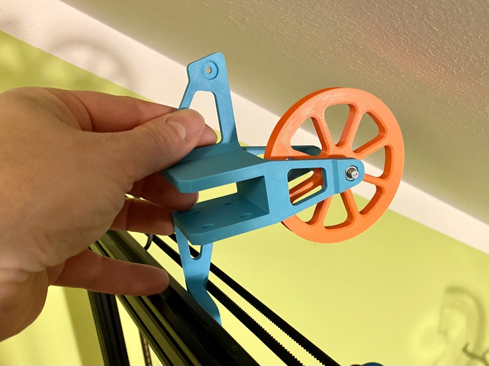MAK Sidewinder X1 Filament Wheel by mak77 | Download free STL model ...