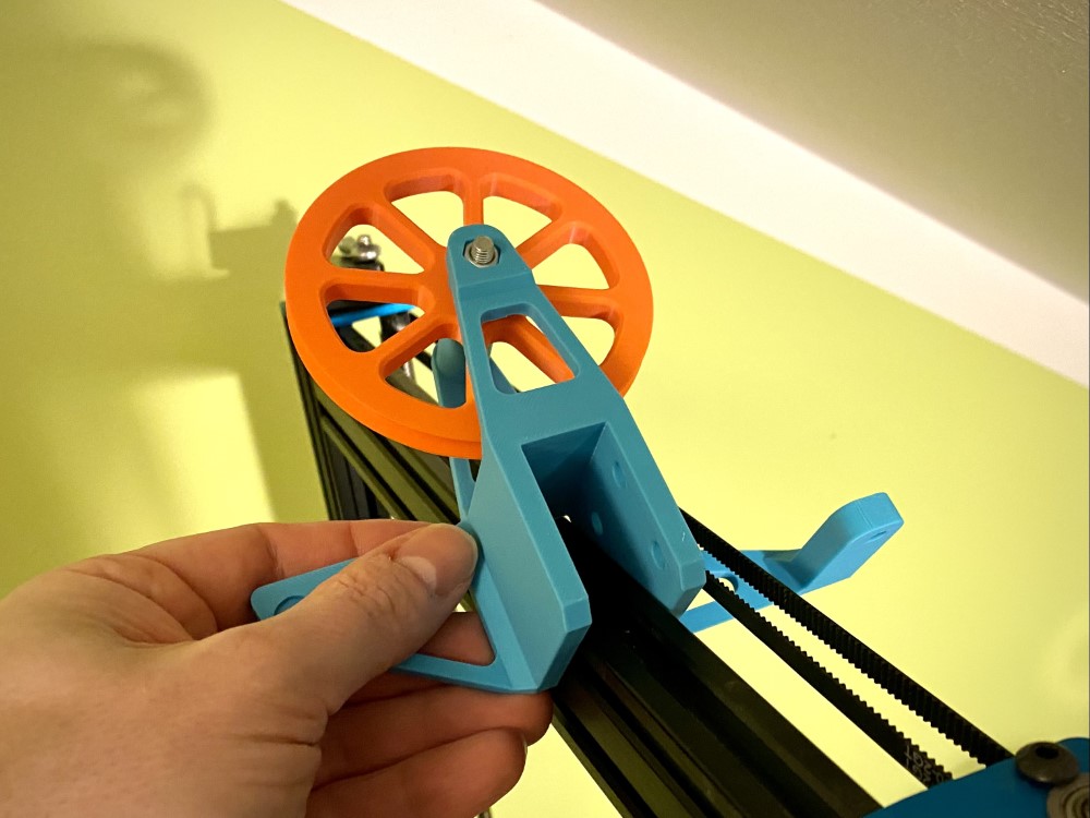 MAK Sidewinder X1 Filament Wheel by mak77 | Download free STL model ...
