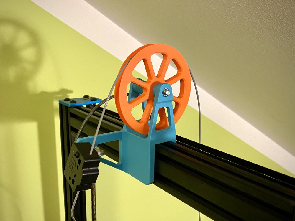 MAK Sidewinder X1 Filament Wheel by mak77 | Download free STL model ...