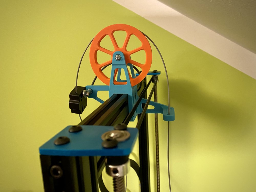 MAK Sidewinder X1 Filament Wheel by mak77 | Download free STL model ...