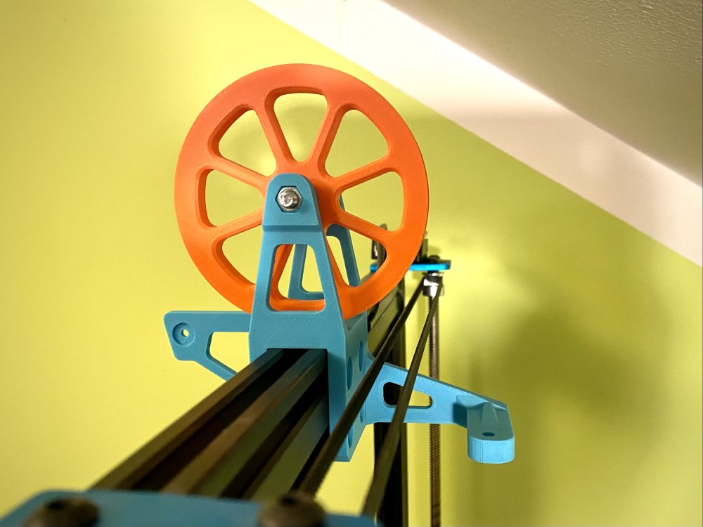 MAK Sidewinder X1 Filament Wheel by mak77 | Download free STL model ...