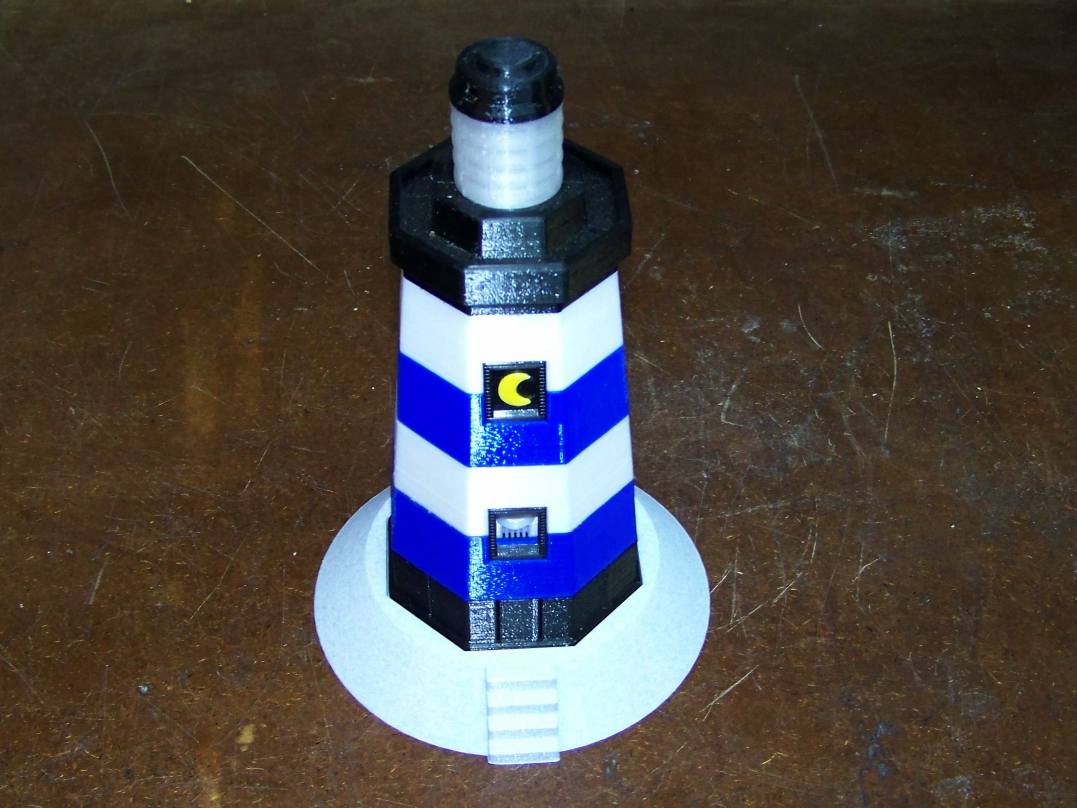 Stand for 3D Printy Lunar Lighthouse by JEO | Download free STL model ...