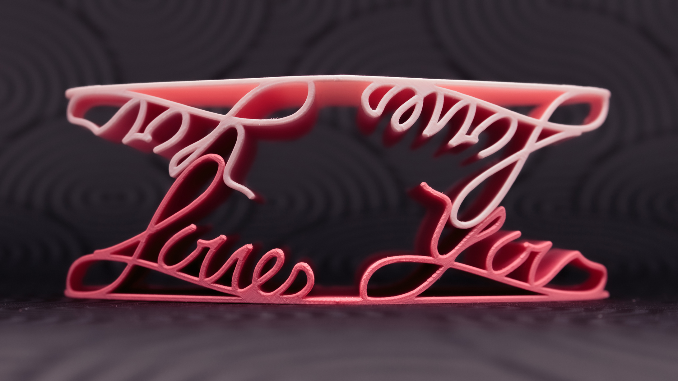 Love You Heart by emi.Forge | Download free STL model | Printables.com