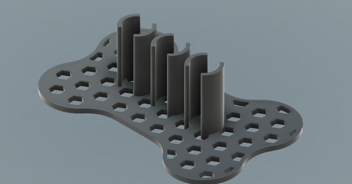 Tube holder microcentrifuge tubes by Nick | Download free STL model ...