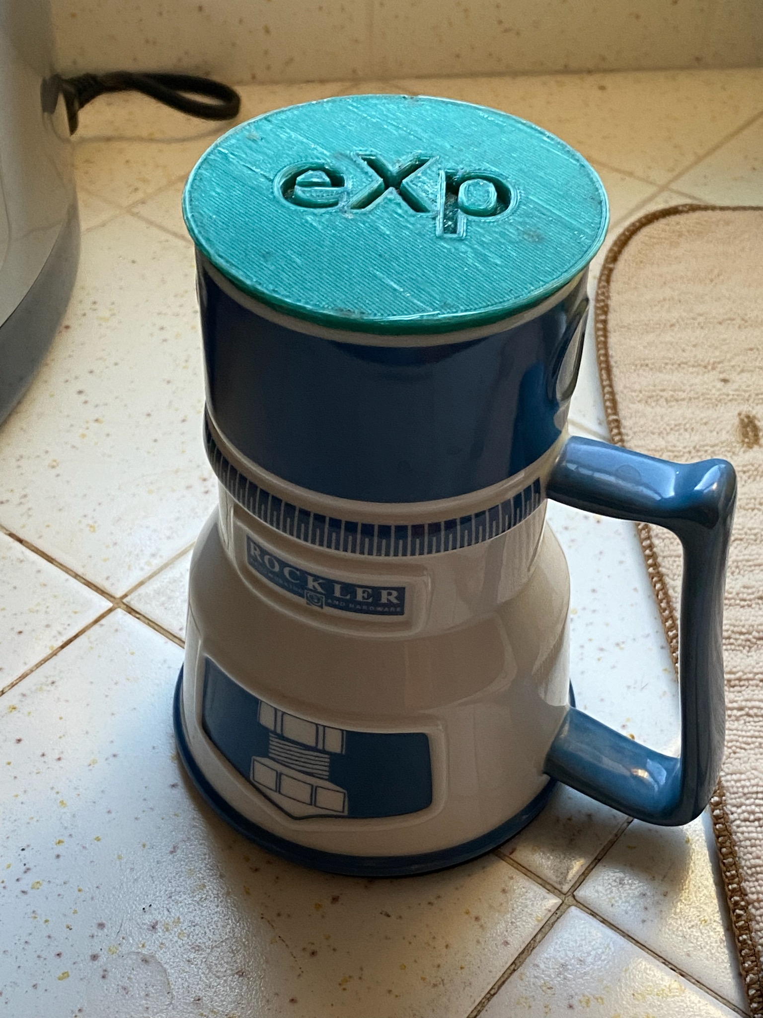 Rockler eXp Coffee Cup Lid by pik0 | Download free STL model | Printables.com