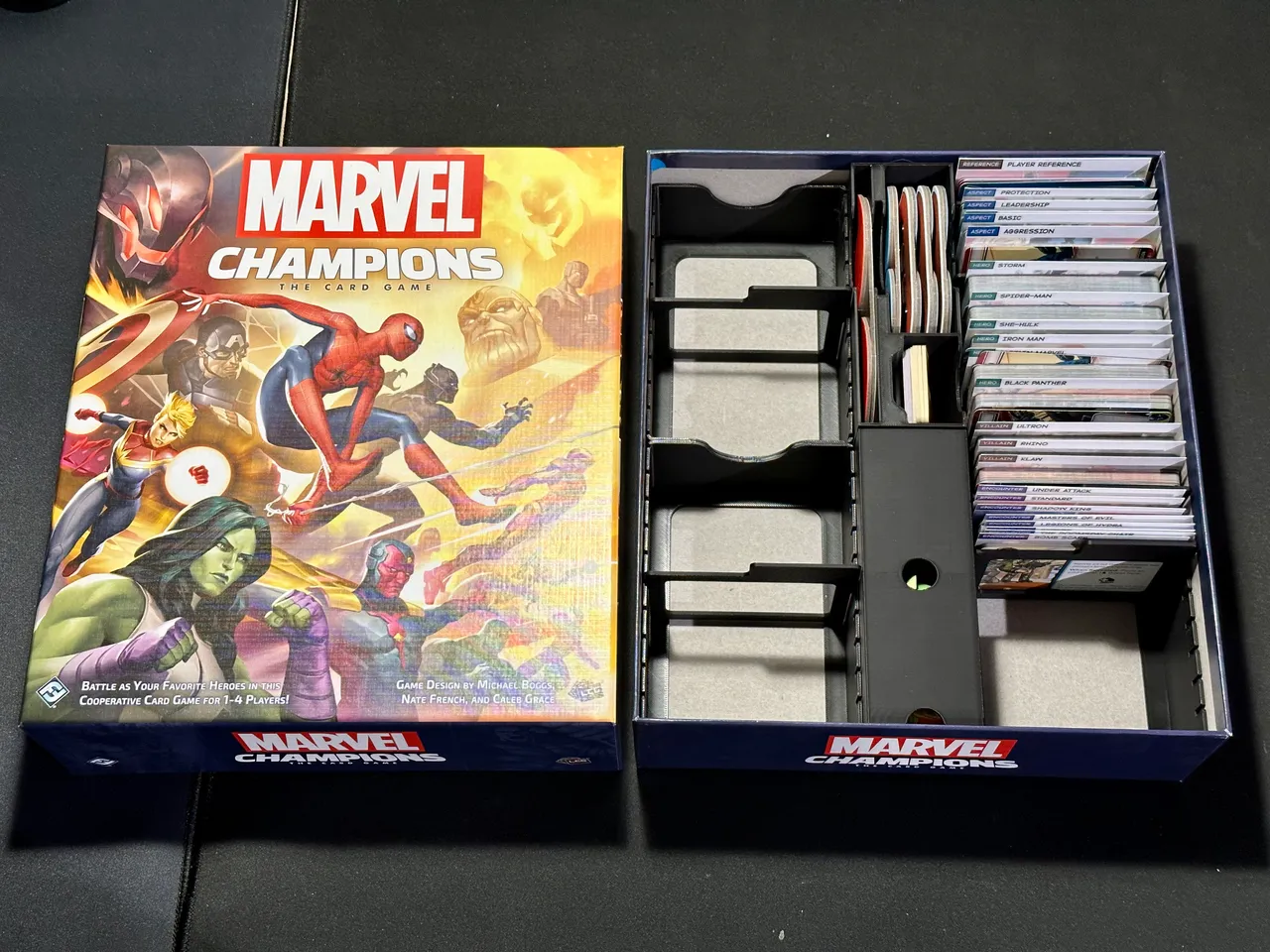 Divided Card Tray for Fantasy Flight LCGs by olivvybee | Download free ...