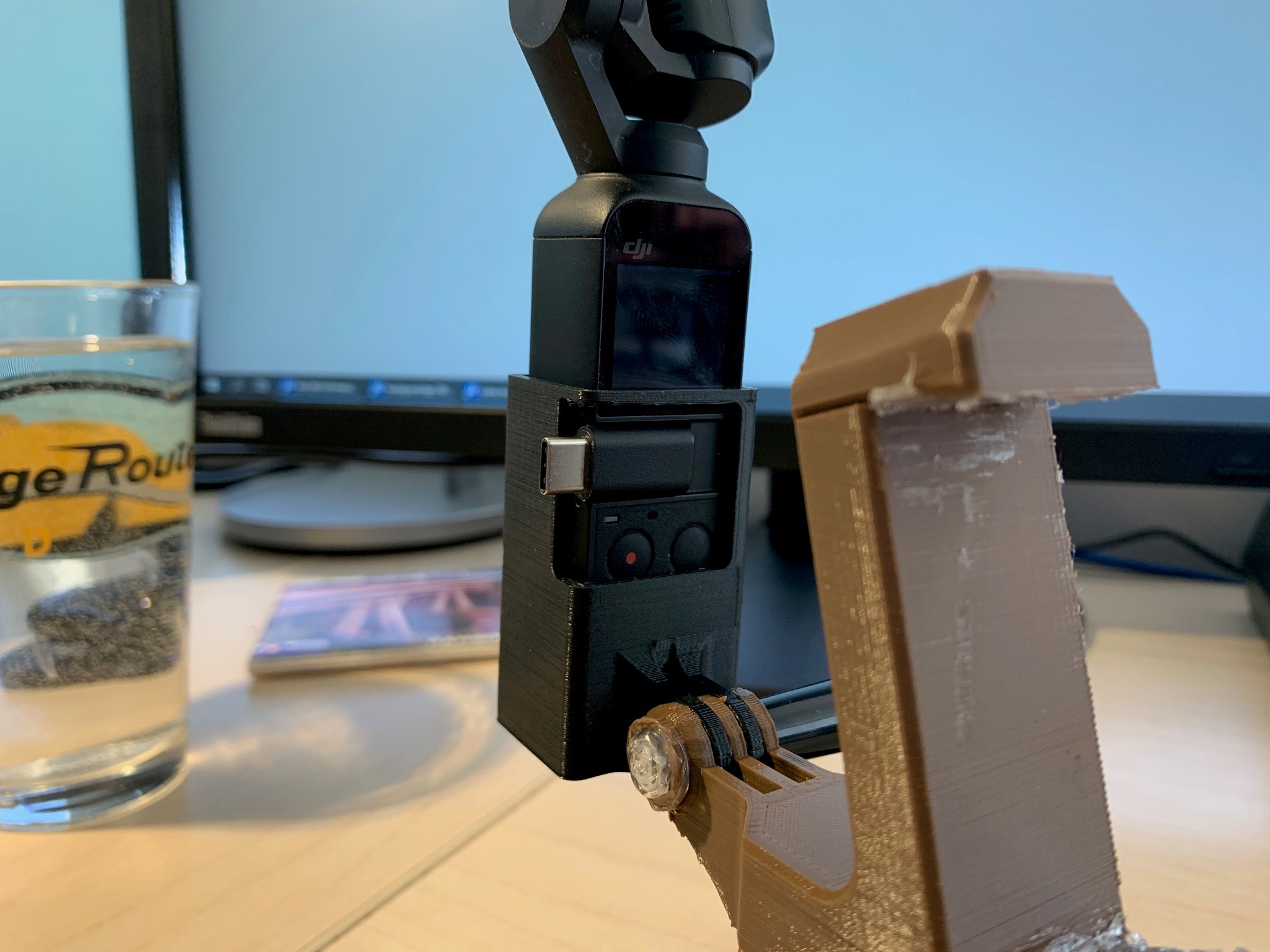 DJI Osmo Pocket Mount by Justin Spanier | Download free STL model ...