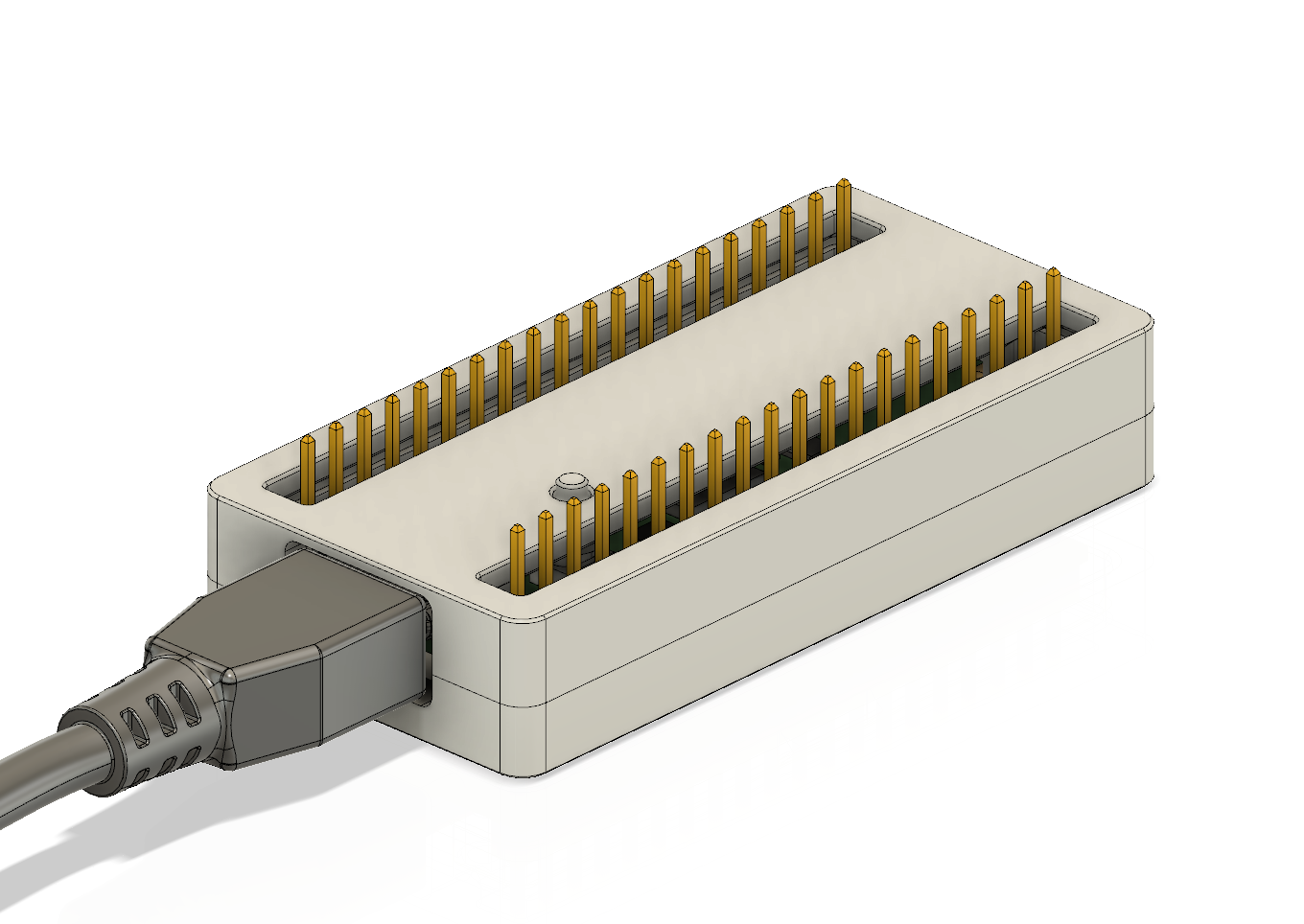 Raspberry Pi Pico Snap-fit case by DanielH | Download free STL model ...