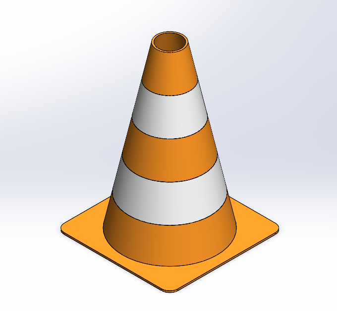 Traffic Cone By Br Ko Download Free Stl Model