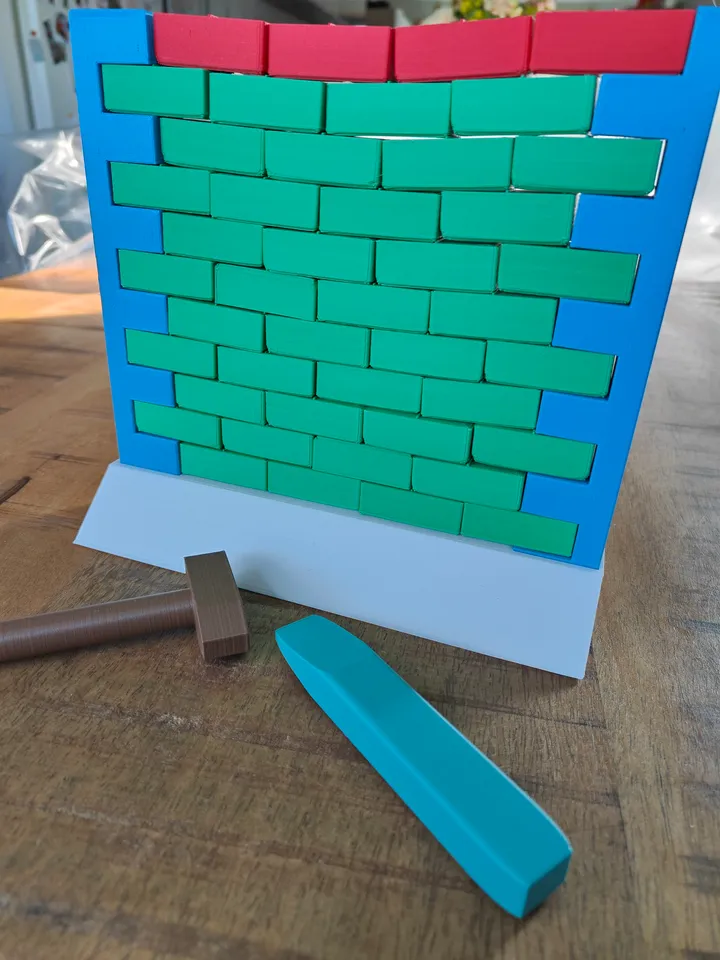 Brick Wall Game by TheCraftyMaker | Download free STL model ...