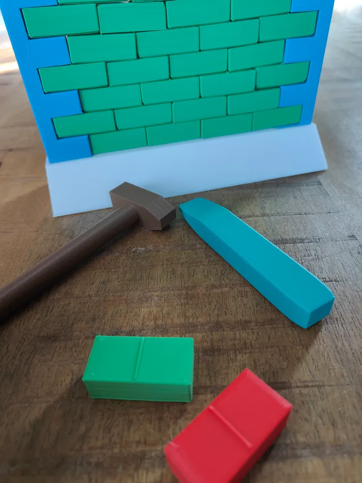 Brick Wall Game by TheCraftyMaker | Download free STL model ...