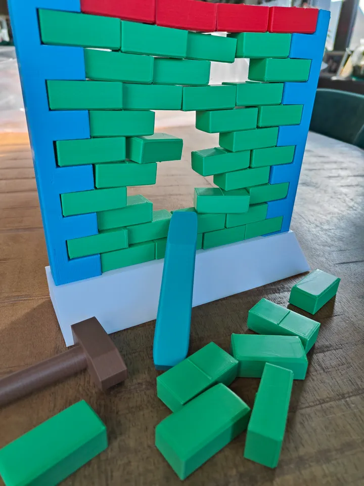 Brick Wall Game by TheCraftyMaker | Download free STL model ...