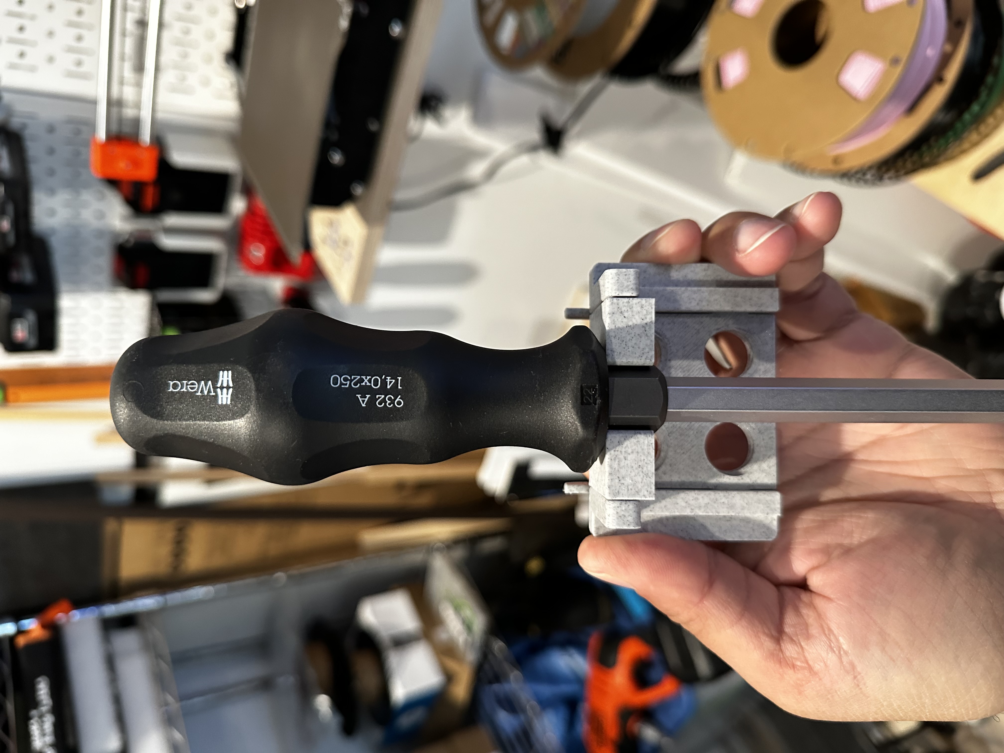 Wera 10" Flathead Screwdriver Holder for Wall Control System by ...