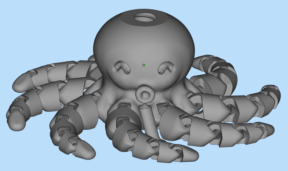 Cute mini octopus hollowed by QuentinG | Download free STL model ...