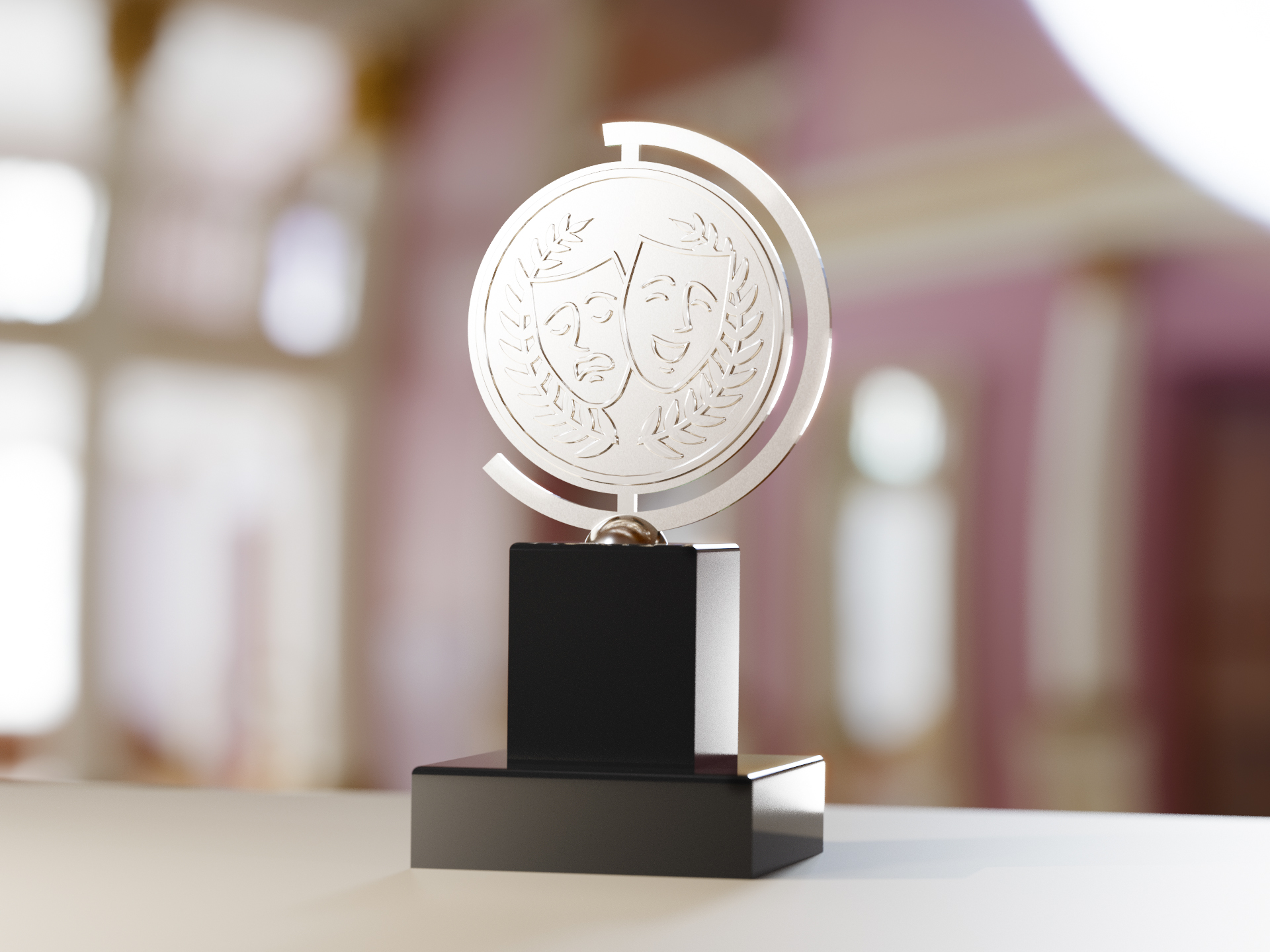 Drama Award - Tony Award Trophy by mattstudio | Download free STL model ...