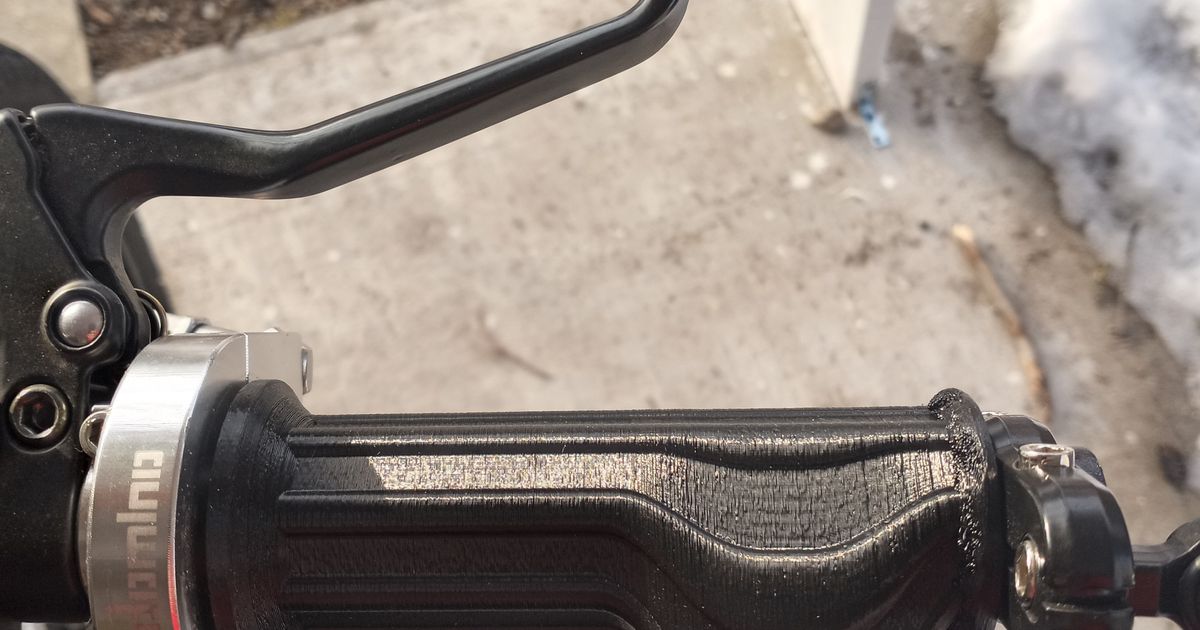 Motorcycle handlebar and throttle grip by harrisonpatm | Download free ...