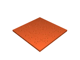 4x5 Jigsaw Puzzle by Matthew | Download free STL model | Printables.com