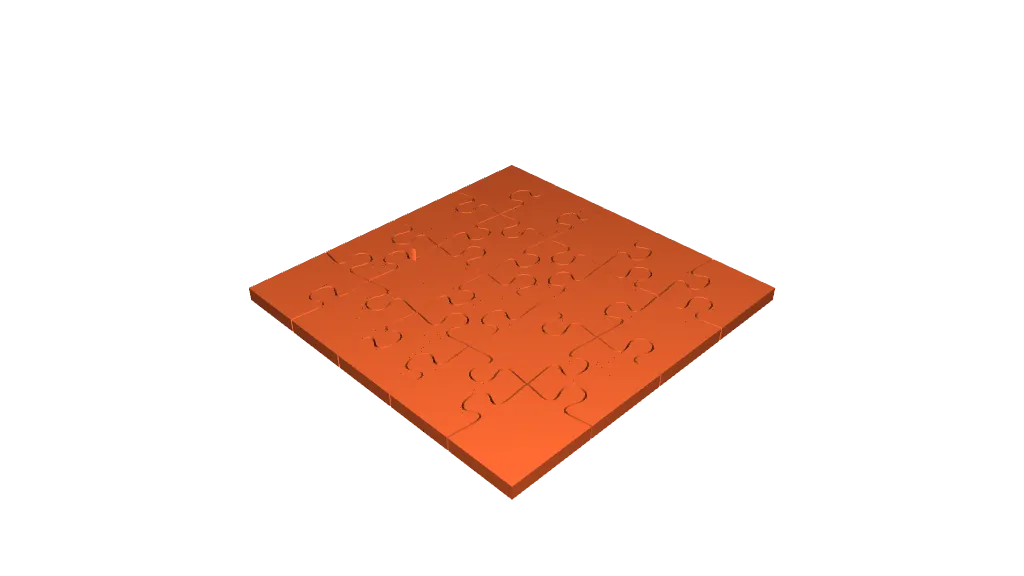 4x5 Jigsaw Puzzle by Matthew | Download free STL model | Printables.com