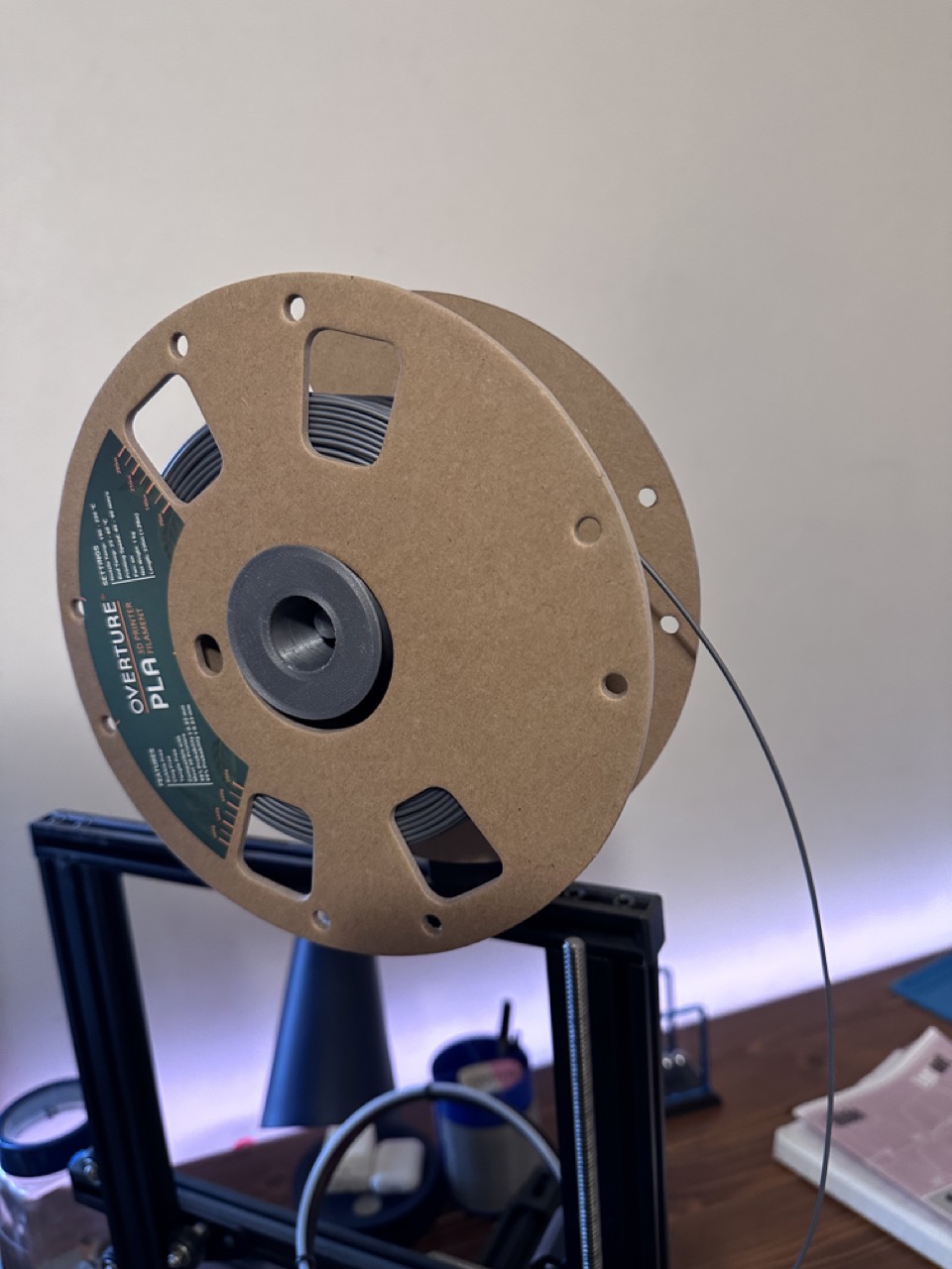 Filament Roller for Ender 3V2 by TechInDepth | Download free STL model ...