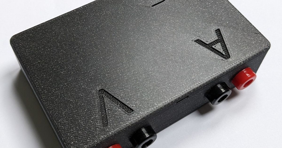 DIY Bluetooth Voltmeter/Ammeter by MrG Physics | Download free STL ...